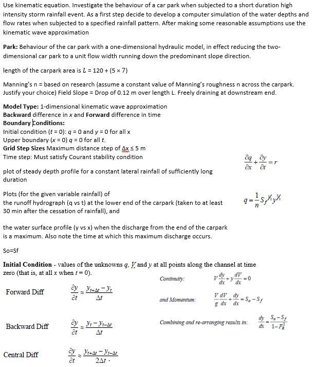 Solved Use kinematic equation. Investigate the behaviour of | Chegg.com