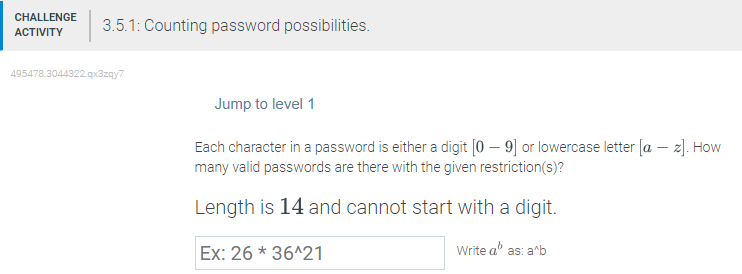 Solved Each character in a password is either a digit [0−9] | Chegg.com
