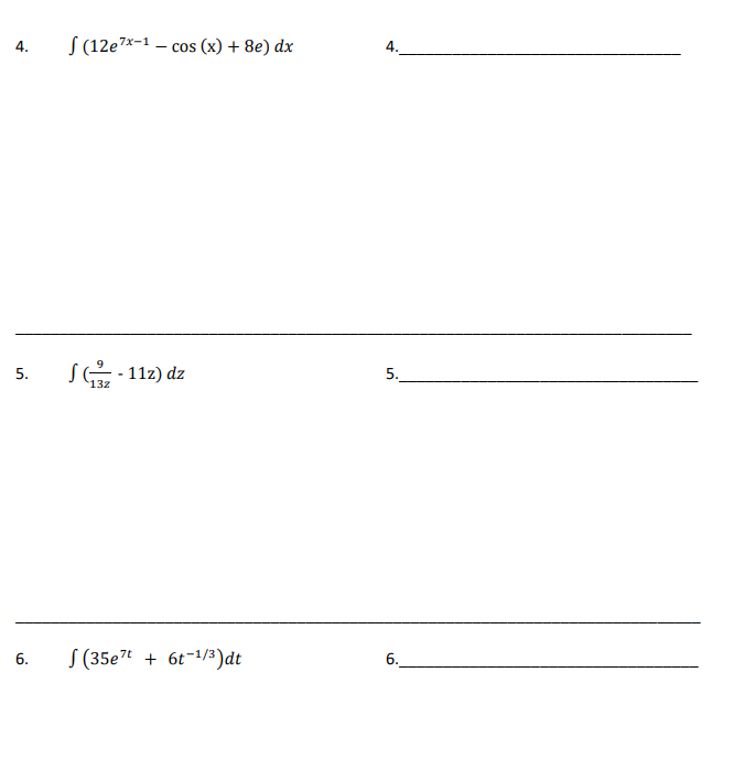 Solved Find each indefinite integral working left to right | Chegg.com