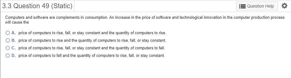 Solved 3.3 Question 49 (Static) Question Help Computers and | Chegg.com