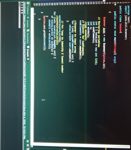 Solved Write A Program That Reads A List Of Integers And
