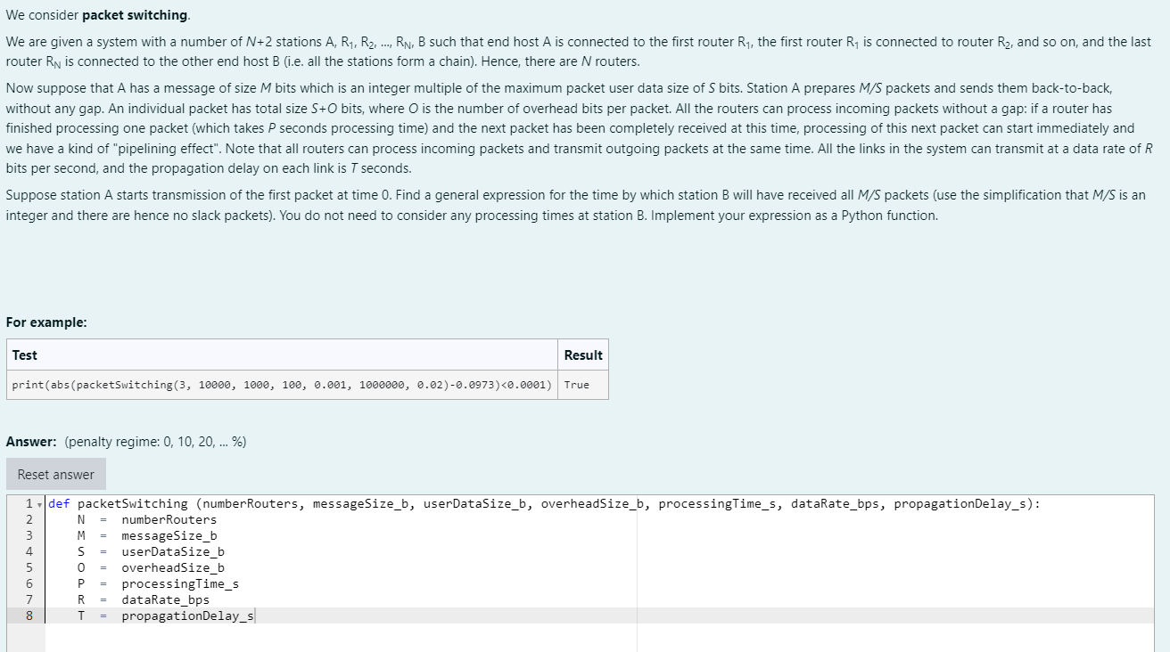 Solved We are given a system with a number of N+2 stations | Chegg.com
