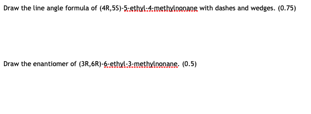 Solved Draw the line angle formula of | Chegg.com