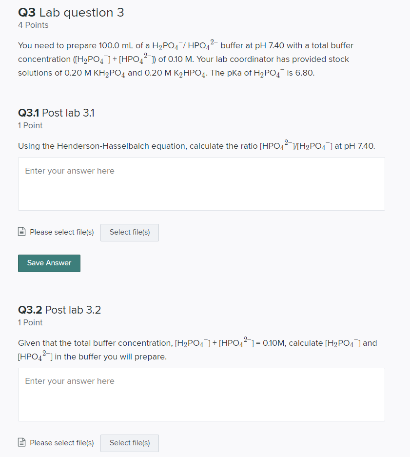 Solved Q3 Lab question 3 4 Points You need to prepare 100.0 | Chegg.com