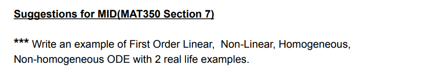 Solved Suggestions for MID(MAT350 Section 7) Write an | Chegg.com