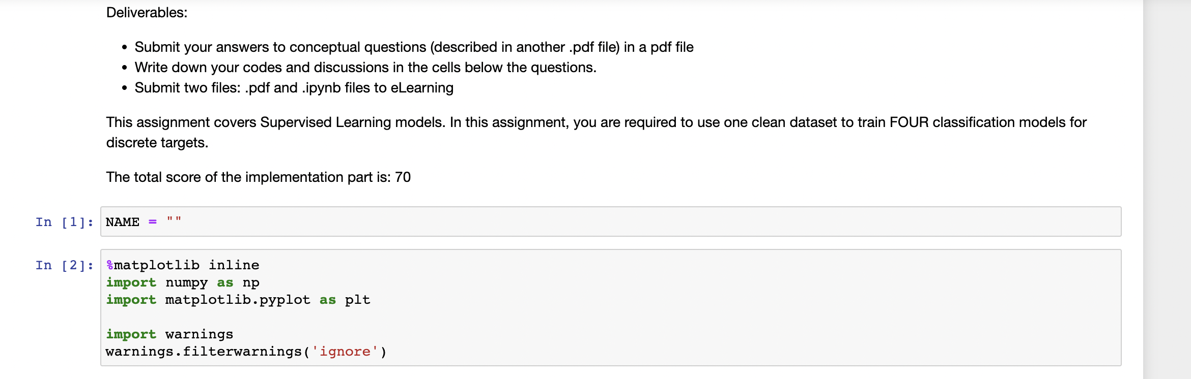 Solved - Choose the proper Naive Bayes model and train | Chegg.com