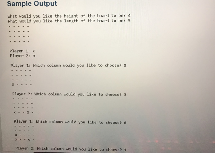 Solved Lab 05: Connect-Four Overview This lab is designed to | Chegg.com Solved Lab 05: Connect-Four Overview This lab is designed to | Chegg.com