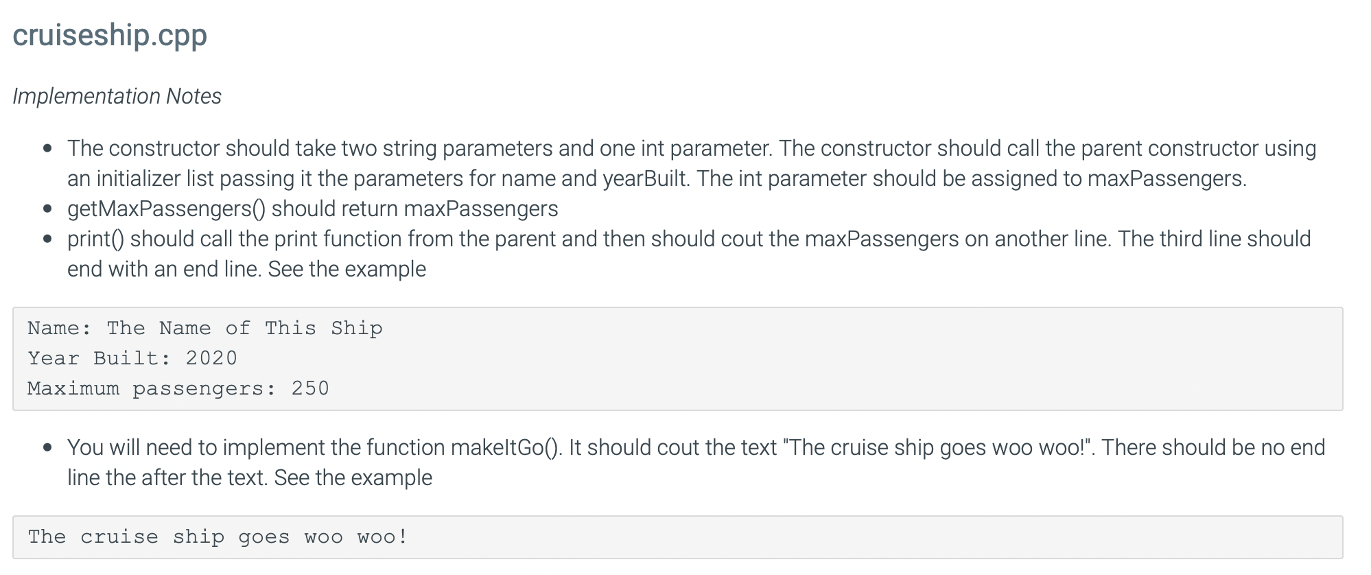 Solved 20.16 Chapter 20 Program - Inheritance and | Chegg.com