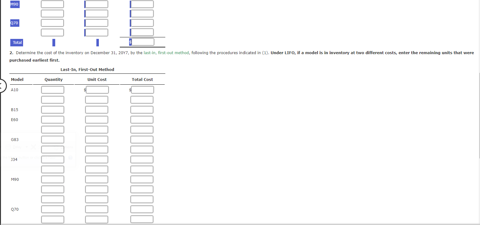 Inventory by Three Cost Flow Methods | Chegg.com