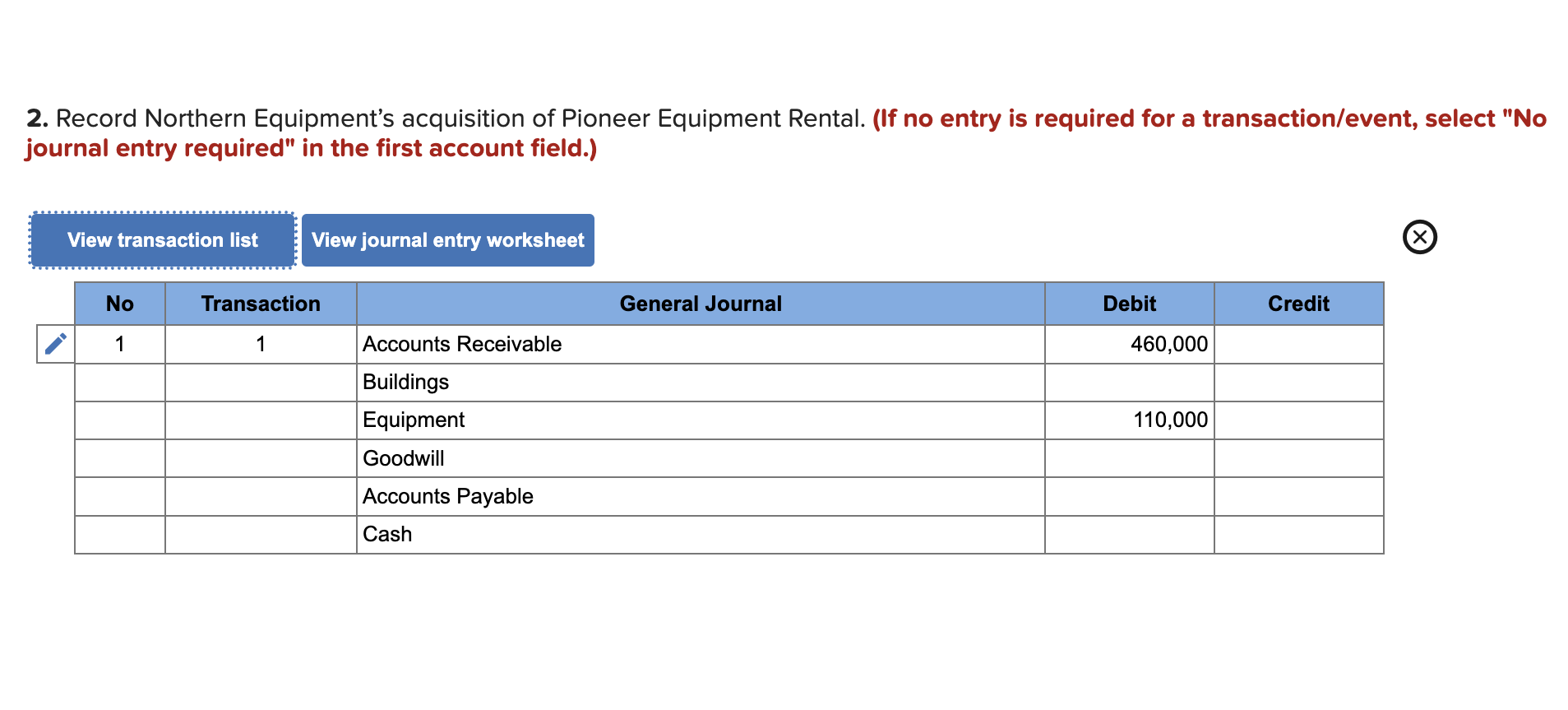Solved Problem 7-3B Calculate and record goodwill (LO7-2) | Chegg.com