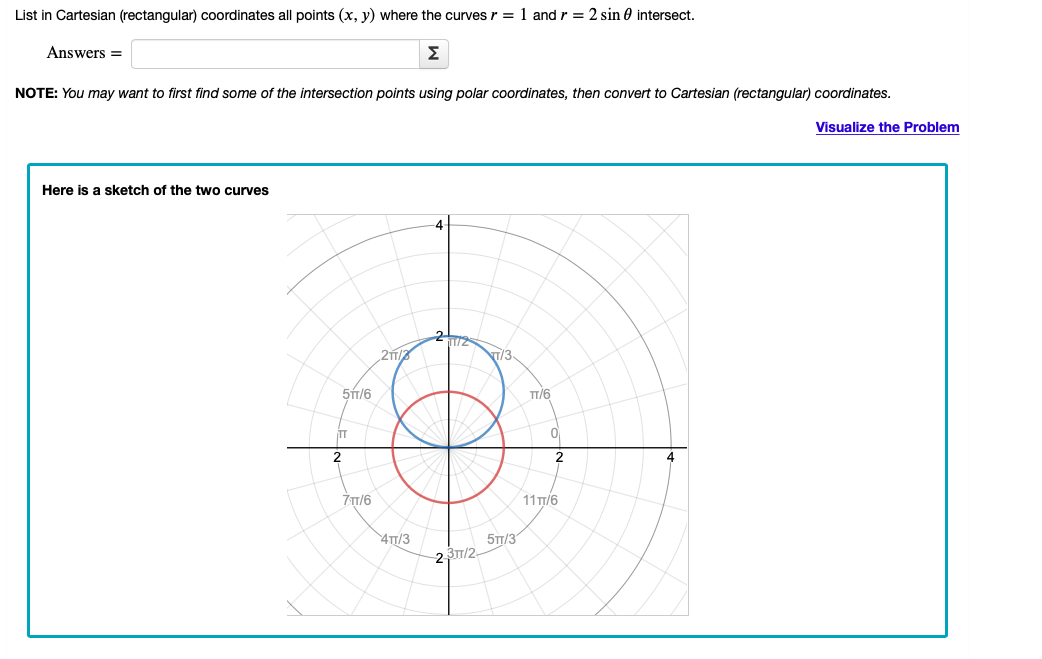 Solved List in Cartesian (rectangular) coordinates all | Chegg.com
