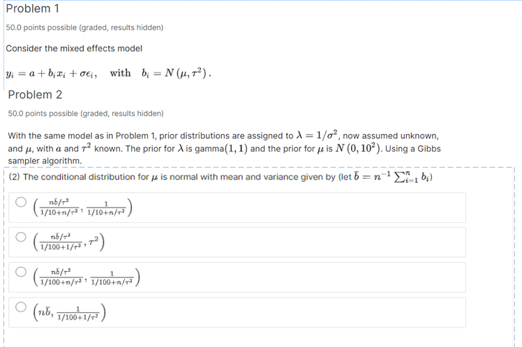 Problem 1 50.0 points possible (graded, results | Chegg.com