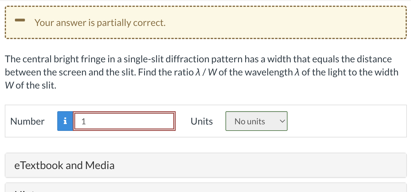 Solved The central bright fringe in a single-slit | Chegg.com