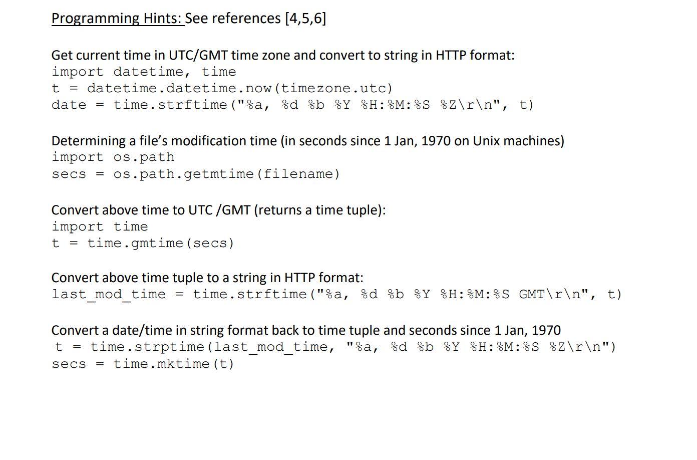 Programming Hints: See references [4,5,6] Get current | Chegg.com