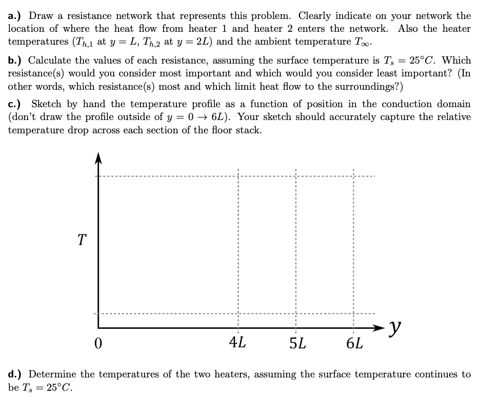 A prototype floor heating concept is under evaluation | Chegg.com