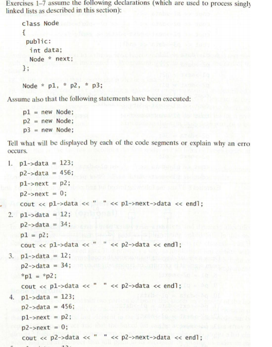 Solved Exercises 1 7 Assume The Following Declarations Which
