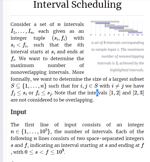 Solved Interval Scheduling Consider a set of n intervals | Chegg.com