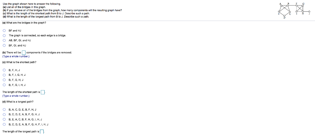 Solved Use the graph shown here to answer the following, (a) | Chegg.com