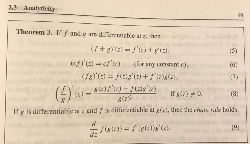 Solved 7. Use rules (5)-(9) to find the derivatives of the | Chegg.com