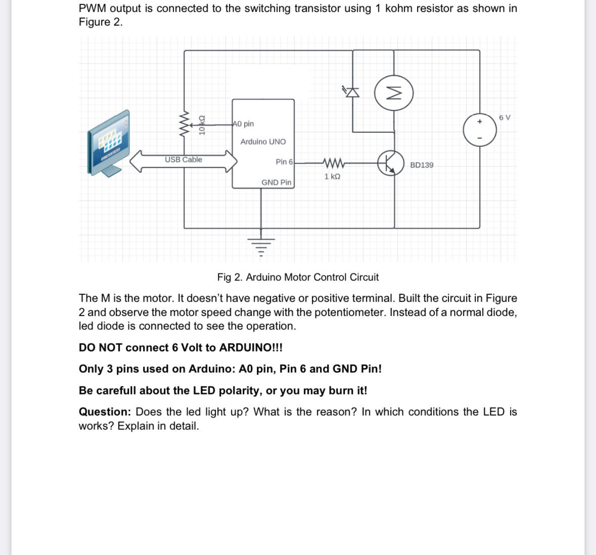 Solved PWM output is connected to the switching transistor | Chegg.com