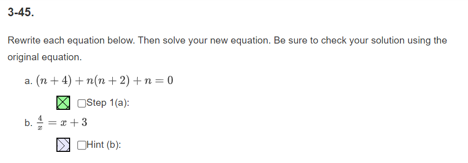 Solved Simplify each of the following expressions, leaving | Chegg.com