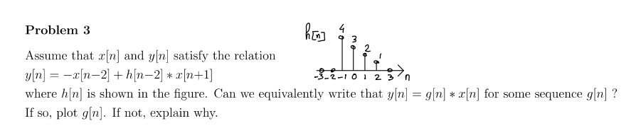 Solved Assume that x[n] and y[n] satisfy the relation | Chegg.com