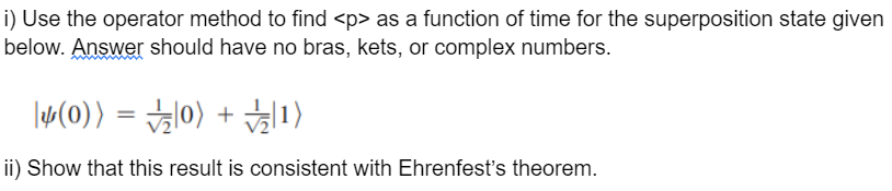 Solved I Use The Operator Method To Find As A Function 3829