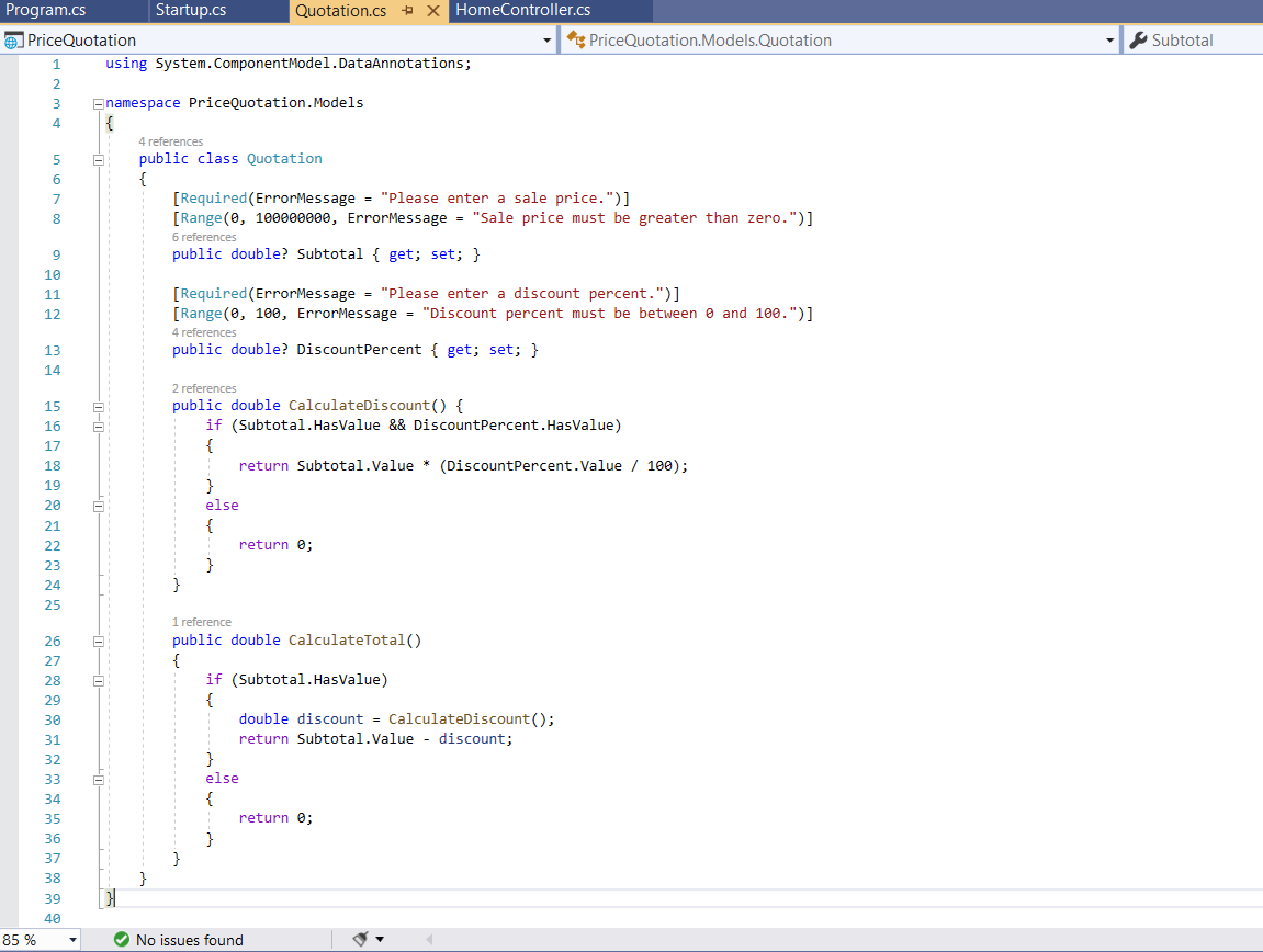 Solved C# programming with ASP.NET programming For this | Chegg.com