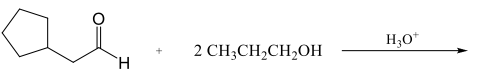 Solved Qui H30+ + 2 CH3CH2CH2OH H | Chegg.com