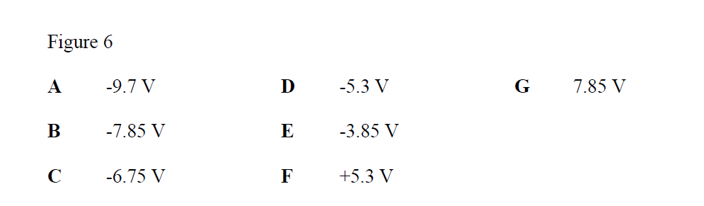 Solved Q17 Select from the key below the closest value for | Chegg.com
