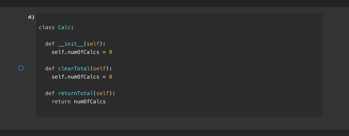 Solved For the class Employee example provided in the | Chegg.com