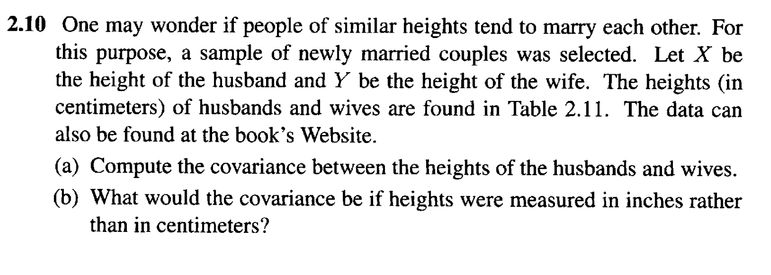 (c) Compute the correlation coefficient between | Chegg.com
