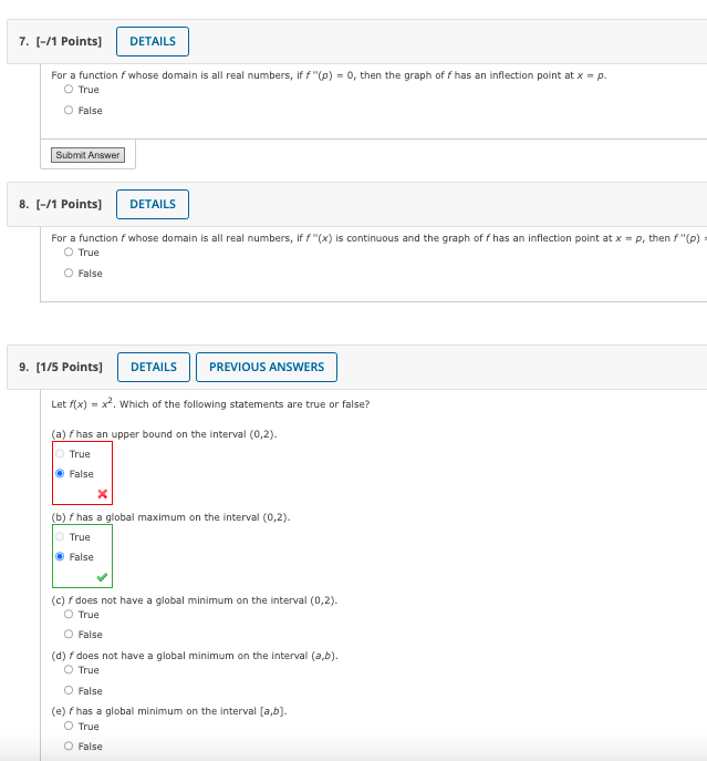 Solved For A Function F Whose Domain Is All Real Numbers If