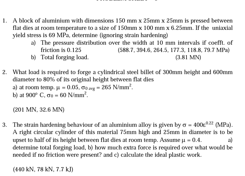 Solved solve all the questions with detailed steps and | Chegg.com