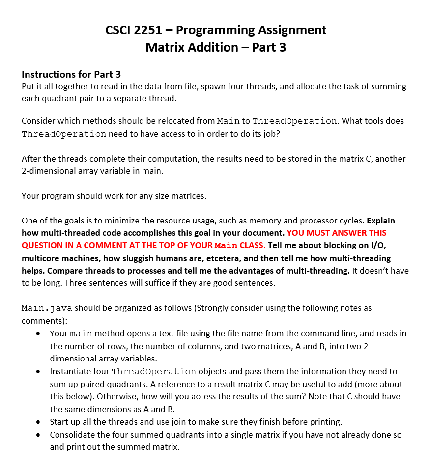 Solved This assignment has the following objectives: 1. | Chegg.com