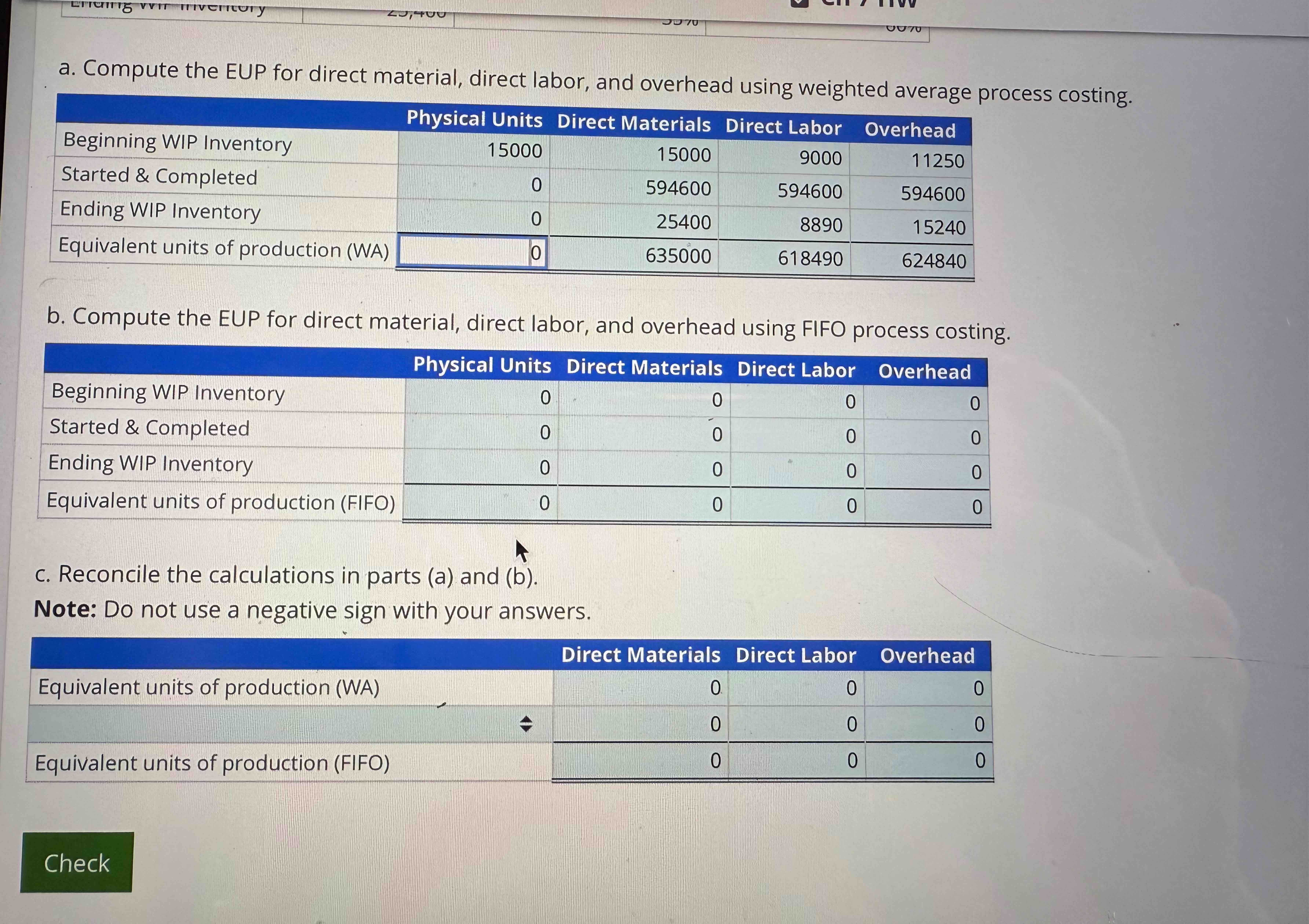 Solved WA & FIFO EUPLazer Inc. makes small toys in a | Chegg.com