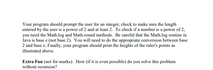 Solved 2. (60 marks) Write a complete recursive java program | Chegg.com