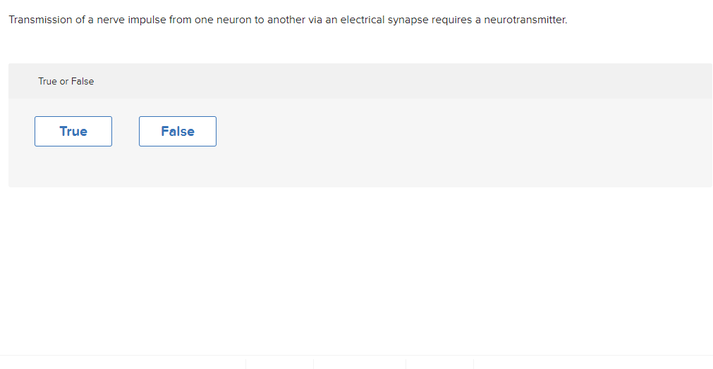 Solved Transmission of a nerve impulse from one neuron to | Chegg.com