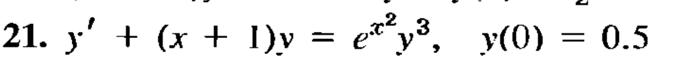 Solved Sec 1 5 linear Odes Bernoulli Equation