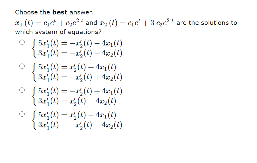 Solved If the 2 x 2 matrix A has complex conjugate | Chegg.com