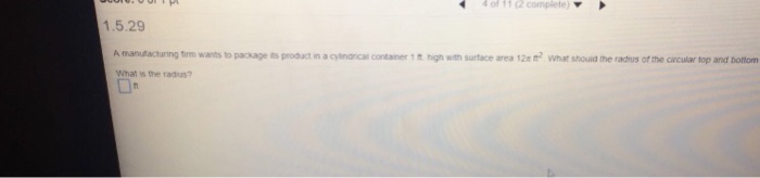 Solved A manufacturing firm wants to package its product in | Chegg.com