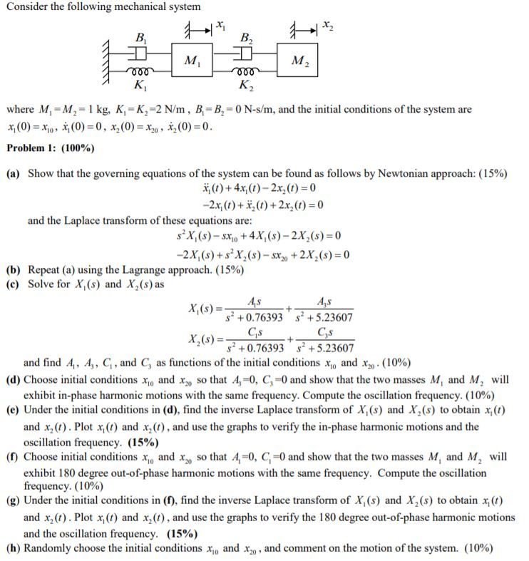 Solved Need Help answering the following parts: I appreicate | Chegg.com