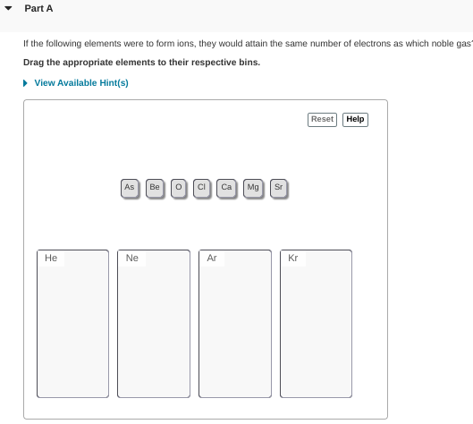 Solved If the following elements were to form ions, they | Chegg.com