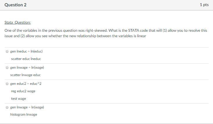 Solved Variable | Obs Mean Std. Dev. Min Max .53 24.98 18 | Chegg.com