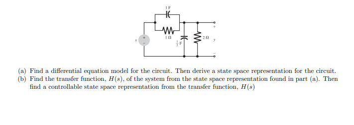 Solved (a) Find a differential equation model for the | Chegg.com