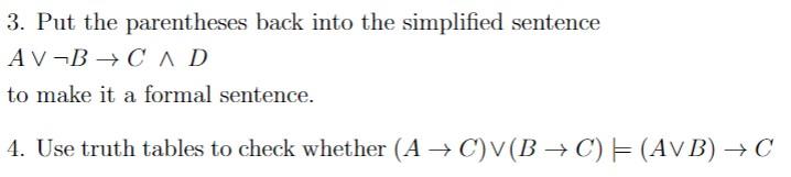 Solved 3. Put the parentheses back into the simplified | Chegg.com