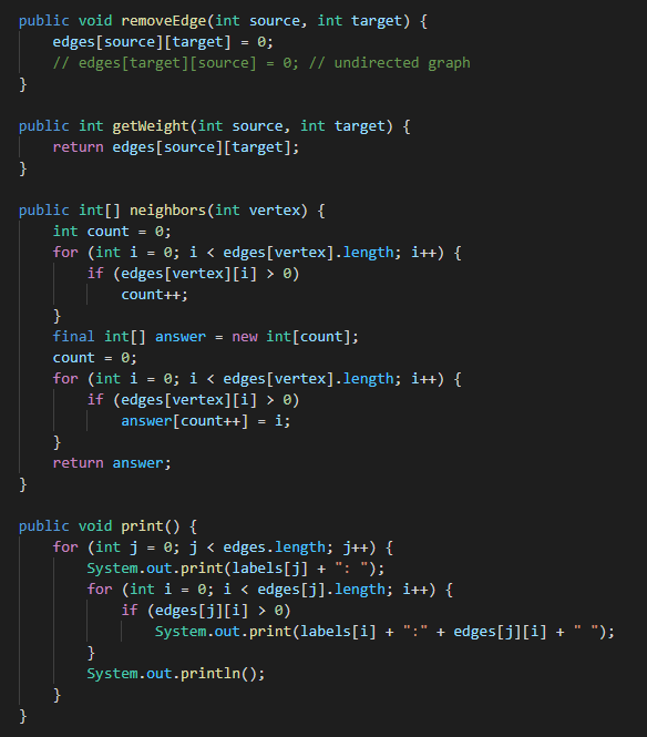 Solved Given the following code, complete the method here to | Chegg.com