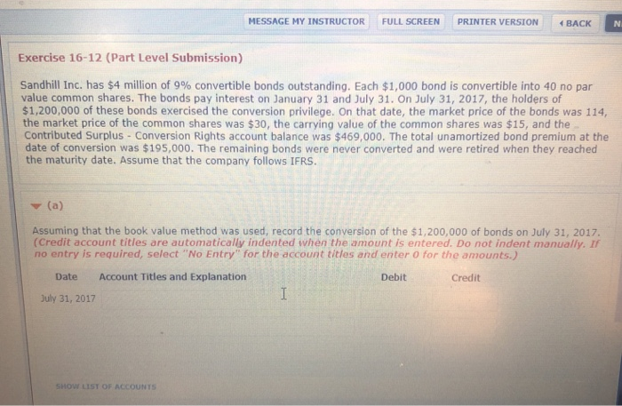 MESSAGE MY INSTRUCTOR FULL SCREEN PRINTER VERSION | Chegg.com