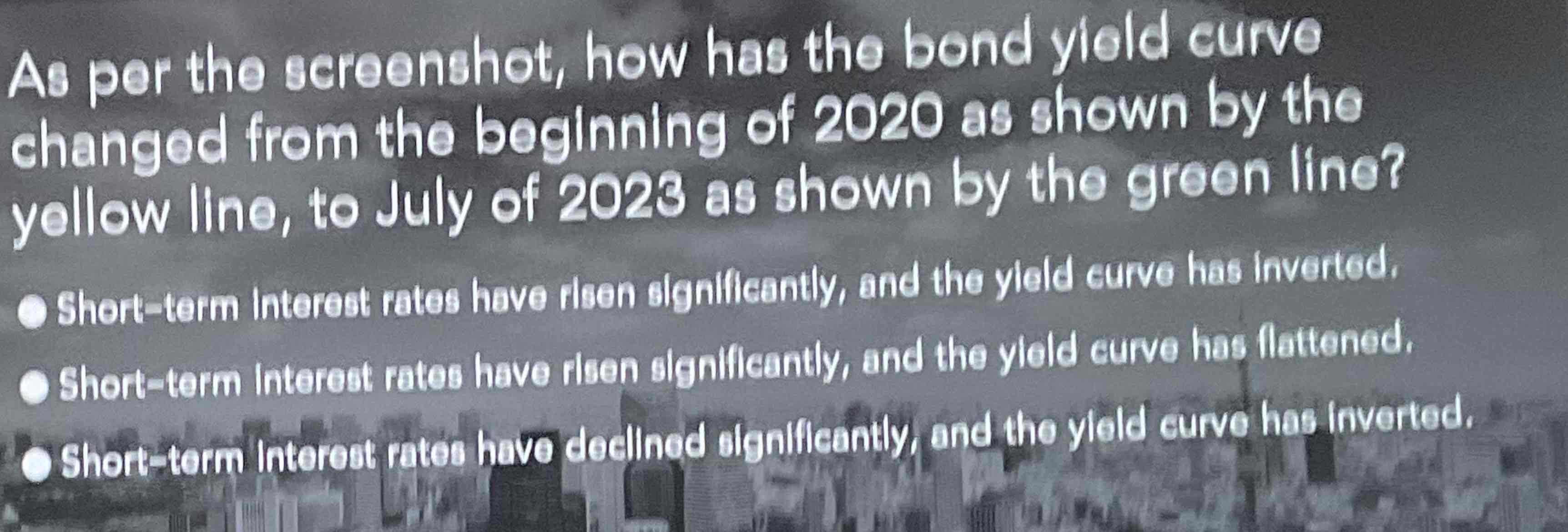 Solved As per the screenshot, how has the bend yield | Chegg.com