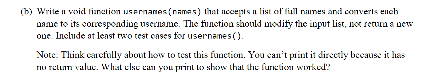 Solved 1. Averages (a) Python has a built-in function | Chegg.com